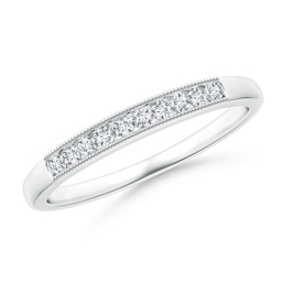 Gypsy-Set Round Diamond Eternity Ring | Angara