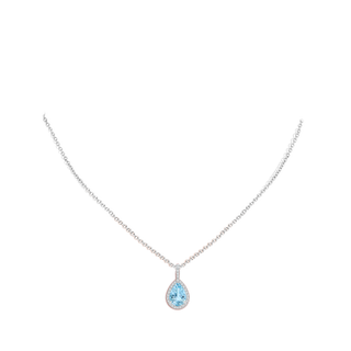 Angara aquamarine necklace store