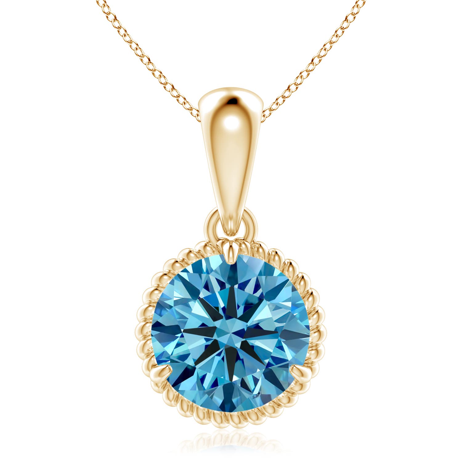 Draped in Luxury: Blue Diamond Necklaces to Elevate Your Style Angara