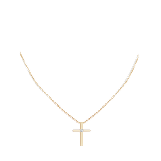 Rocking diamond solitaire drop pendant store