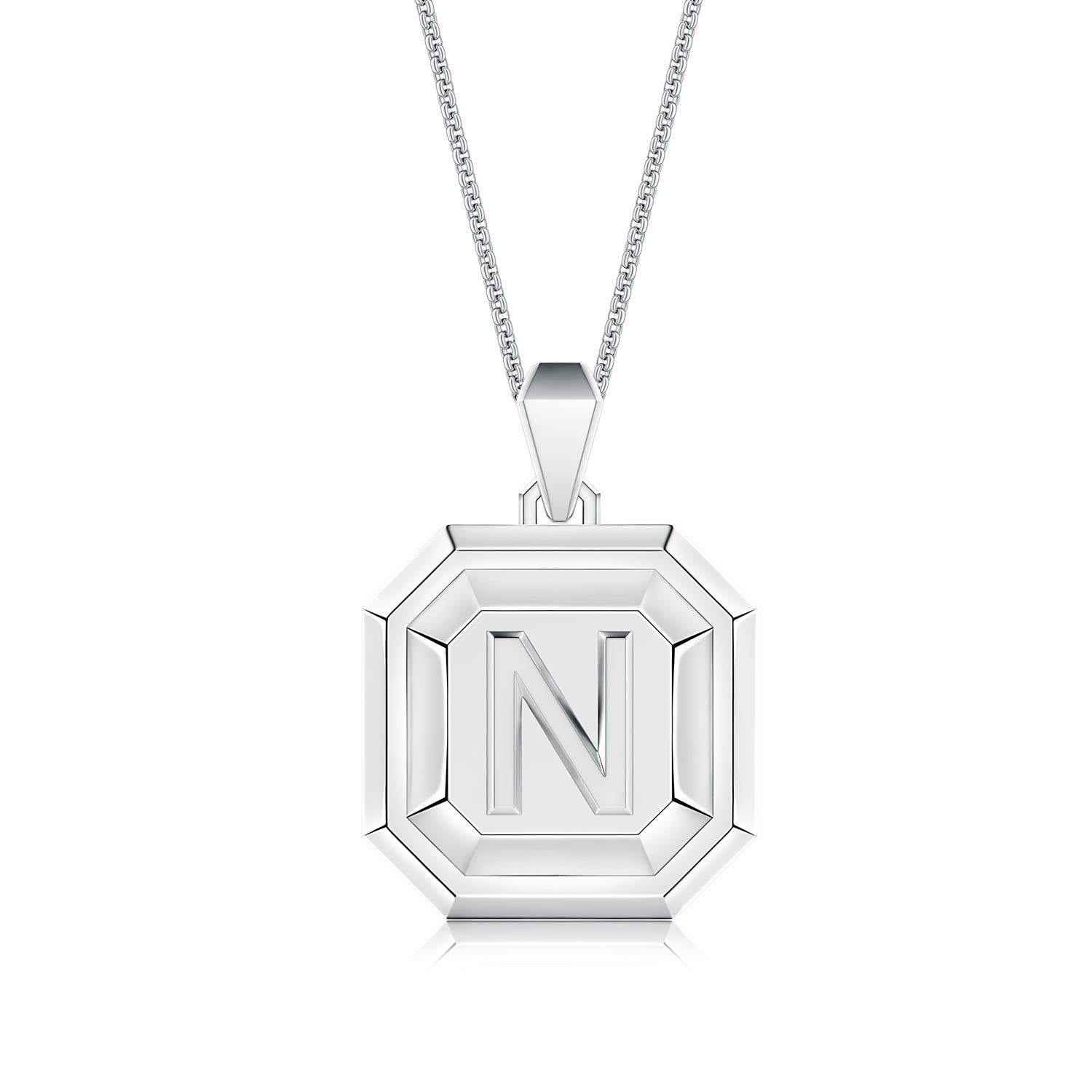 N Initial Jewelry: Letter N Necklaces, Rings, Bracelets | Angara