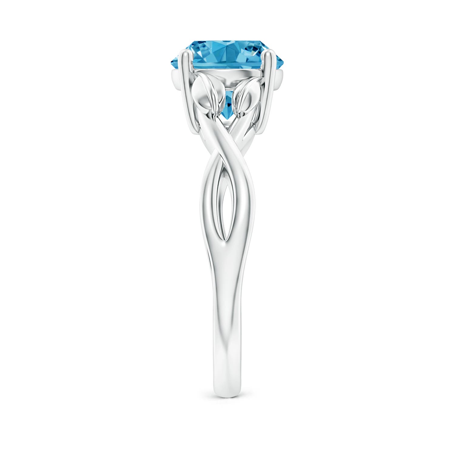 Nature Inspired Lab-Grown Fancy Intense Blue Diamond Crossover ...