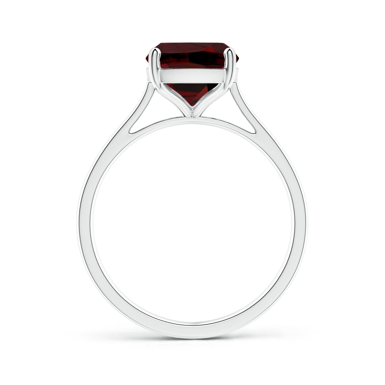 ANGARA Garnet Solitaire Ring in Sterling Silver for Women (10x8mm) | eBay
