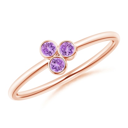 Buy Amethyst Stackable Rings in UK | Angara