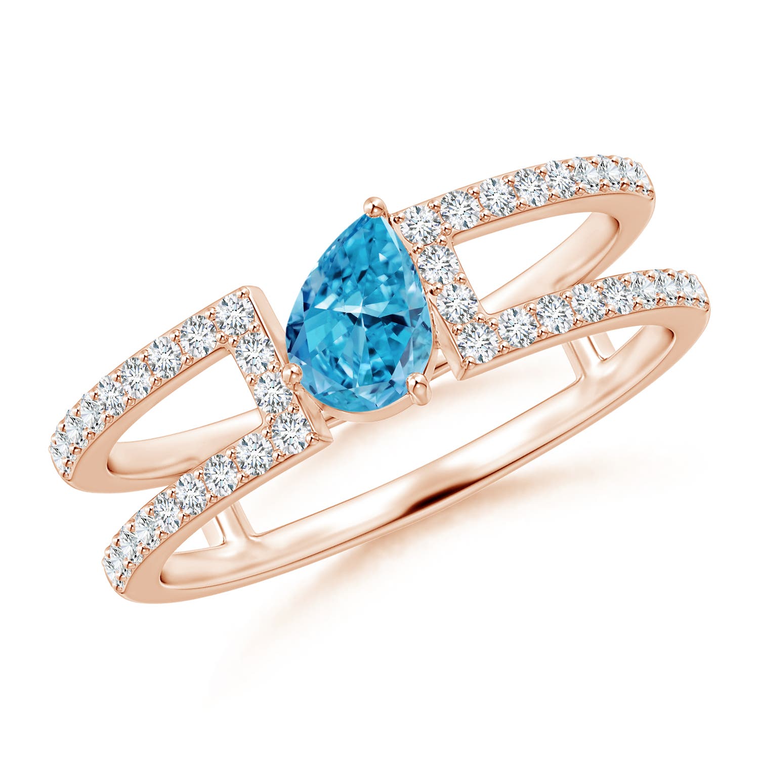 The Most Stunning Blue Diamond Ring Styles Right Now