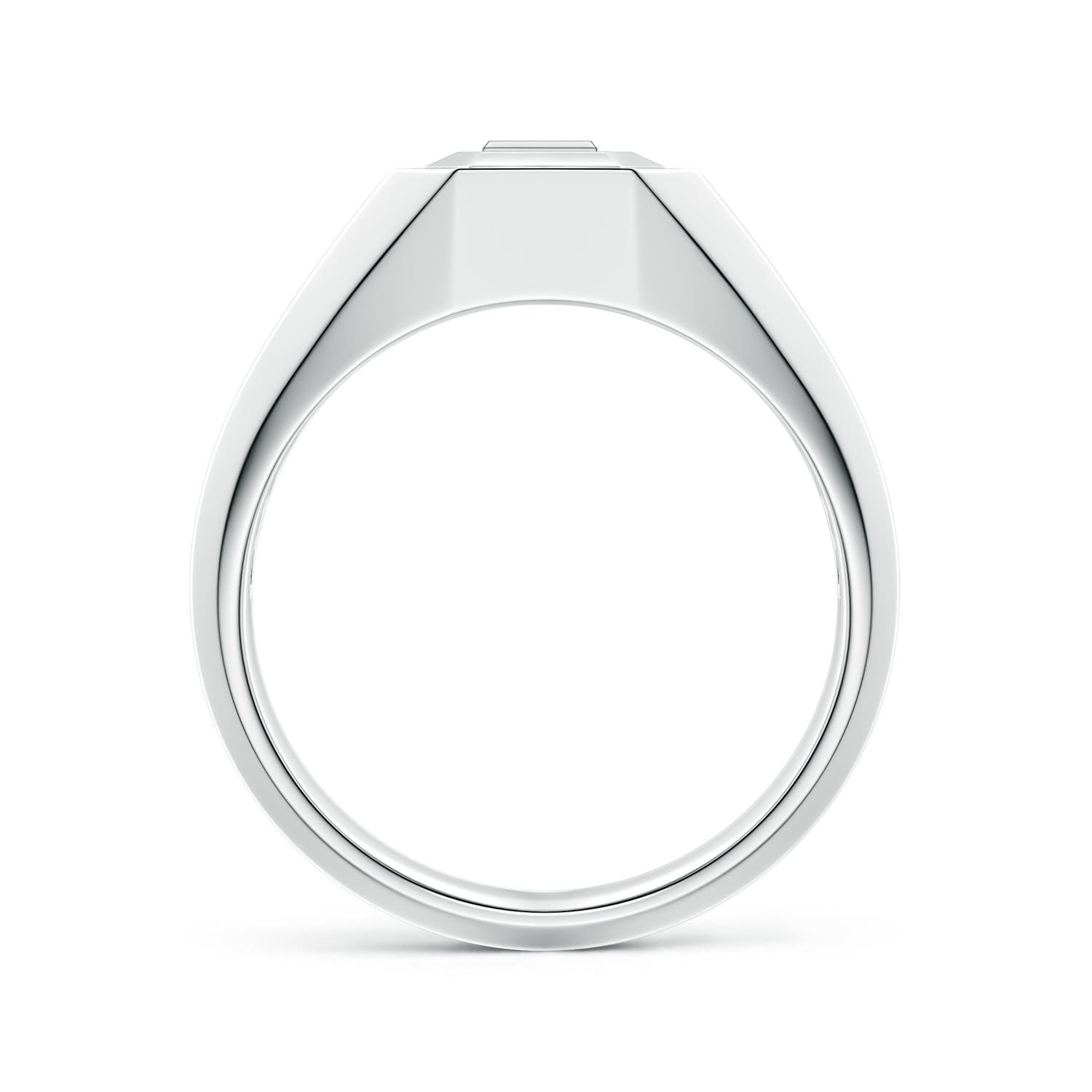 Men's Capital 'Z' Octagon Signet Ring